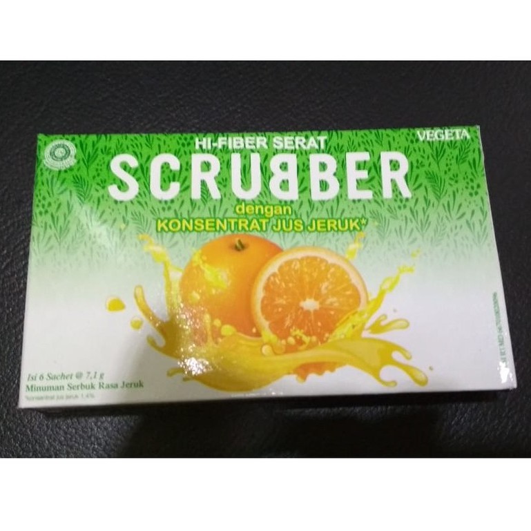 Exp 7/21 VEGETA SCRUBBER 6 SACHETS HI FIBER HEALTH DIGESTIVE BIG WATER ...
