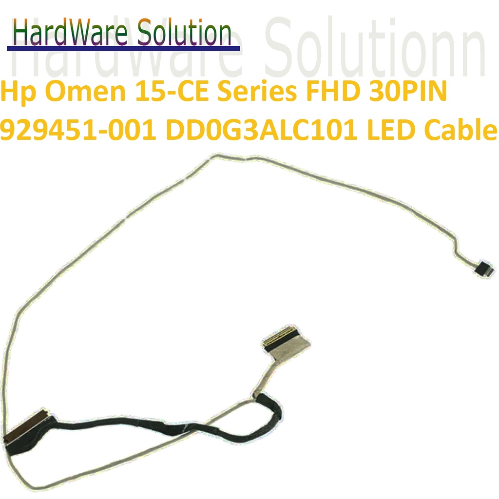 Hp Omen 15-CE Series FHD 30PIN 929451-001 DD0G3ALC101 LED Screen Cable ...
