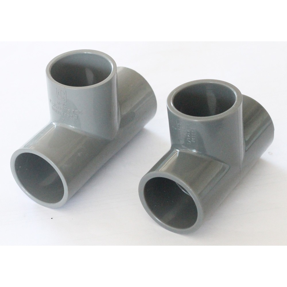 PALING or CHIN LEAN PVC Equal Tee 1 inch 25 mm | Shopee Singapore