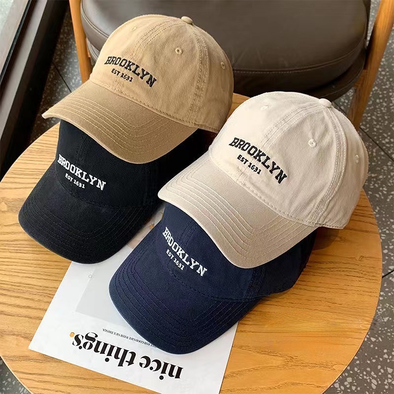 YOMI American Retro Internet Celebrity Cap Brooklyn 1631 Male and ...