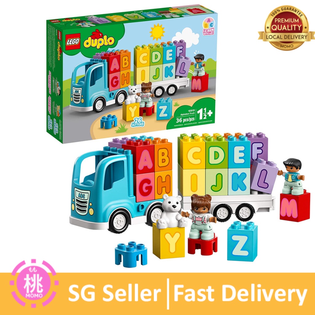 LEGO DUPLO My First Alphabet Truck 10915 ABC Letters Learning Toy for ...
