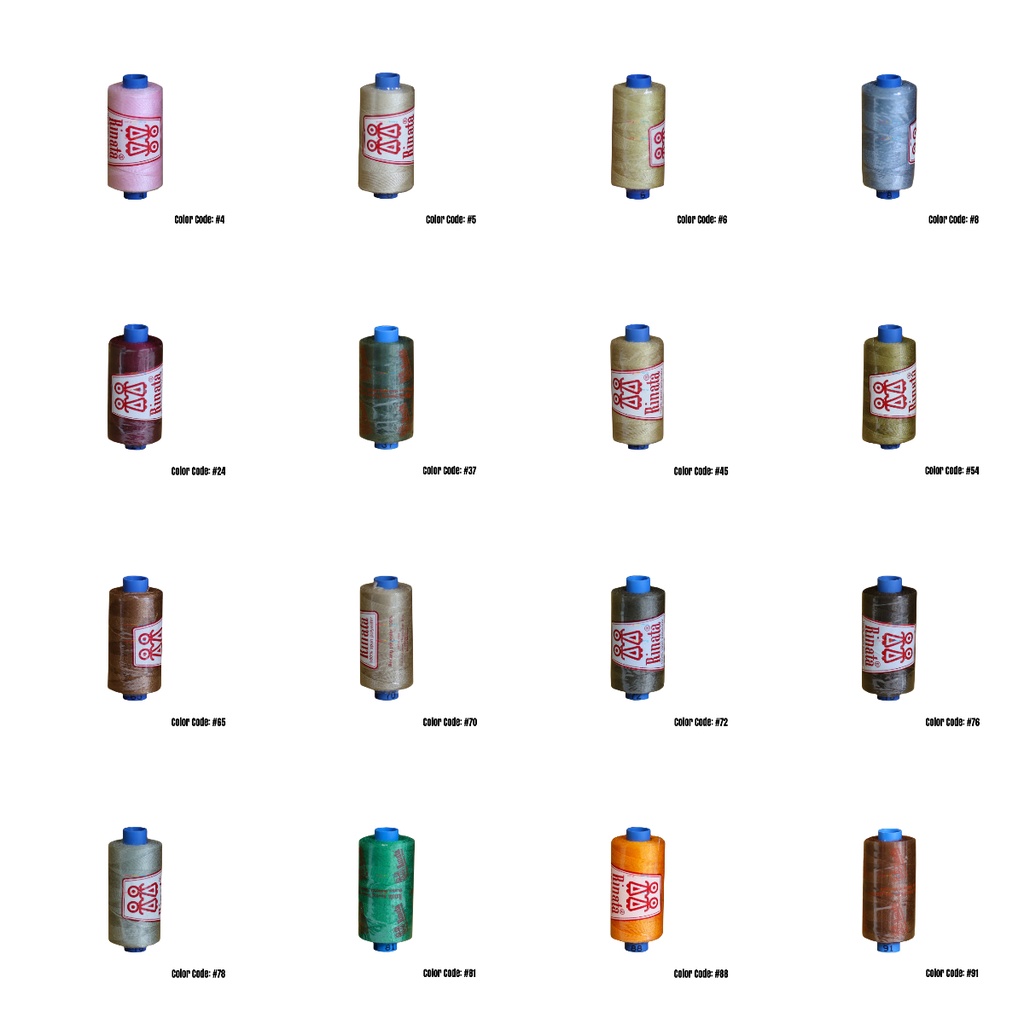 Rinata – Jeans Thread 200m 10 Spools/Box (Assorted Colors) | Shopee ...