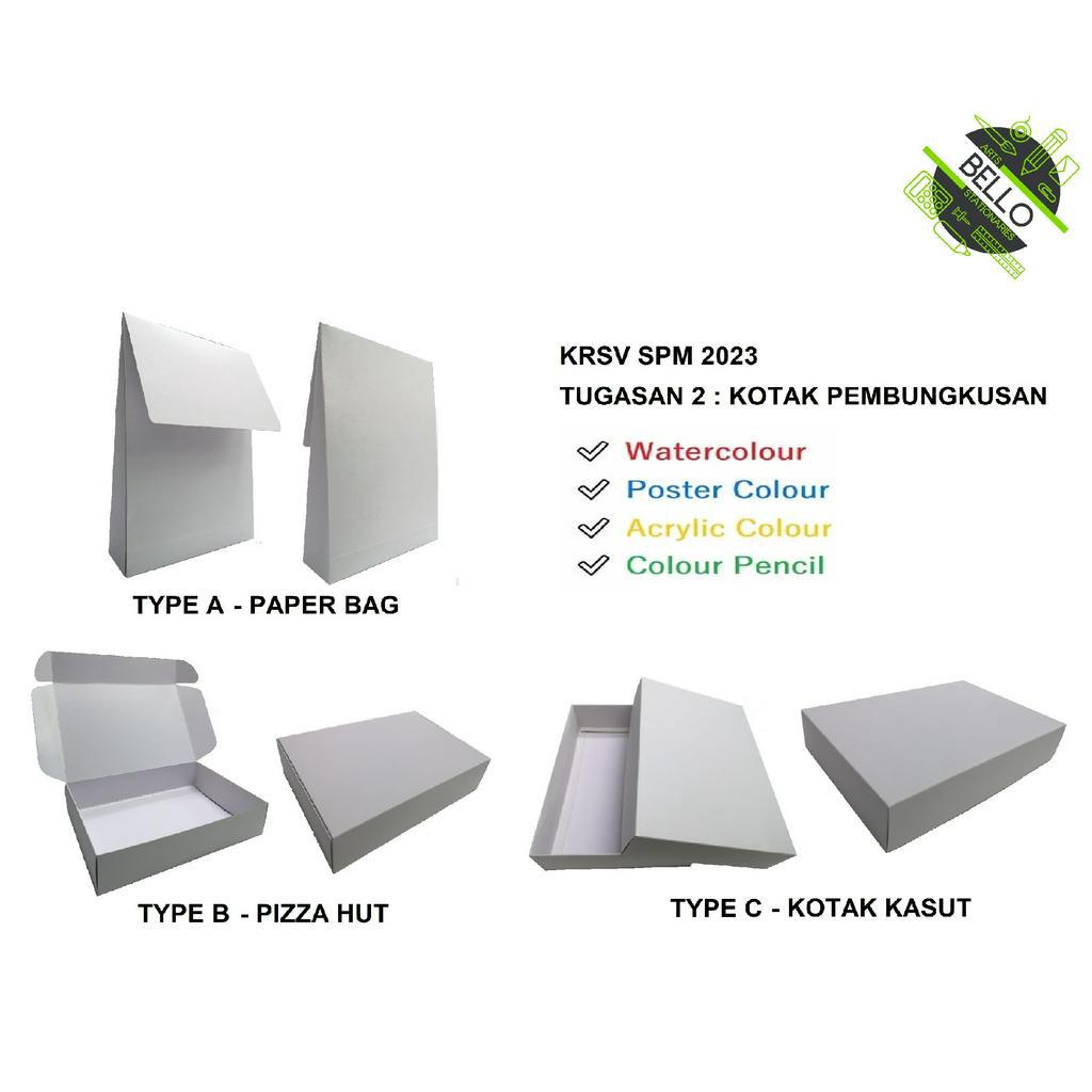 2 KRSV SPM 2023 TUGASAN Packaging Shawl Box | Shopee Singapore