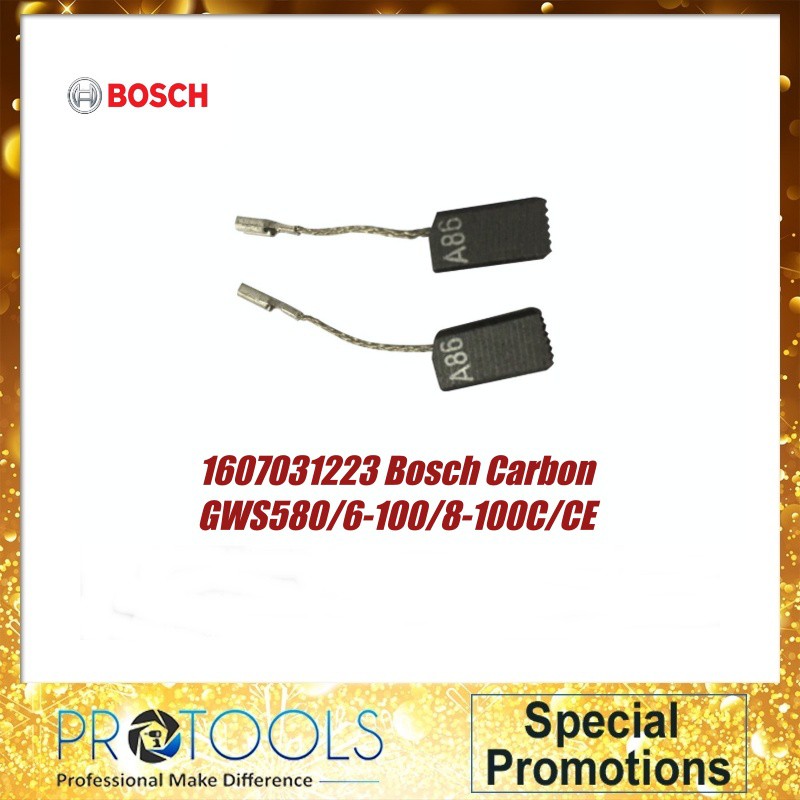 1607014145 Bosch Carbon GWS580/6-100/8-100C/CE (REPLACE BY 1607031223 ...