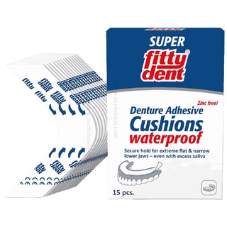 Fittydent Denture Adhesive Cushions Waterproof - Fitty Dent Cushions ...