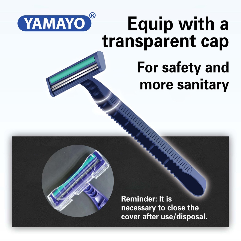 [1 FOR 1]6Pcs Disposable Razor / Disposable Shaver/ YAMAYO DISPOSABLE ...