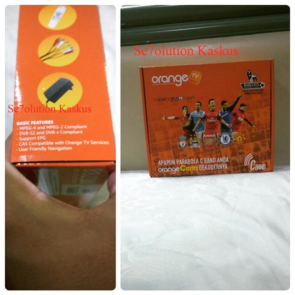 Orange TV C Band Decoder Receiver (Rain Resistant) | Shopee Singapore