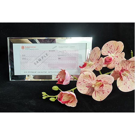️ ️Frame hantaran cheque/ Frame cheque mas kahwin/ cheque frame/wfm999 ...