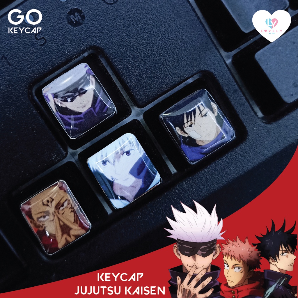 Jujutsu Kaisen PBT Keycaps | Go KEYCAPS | Shopee Singapore