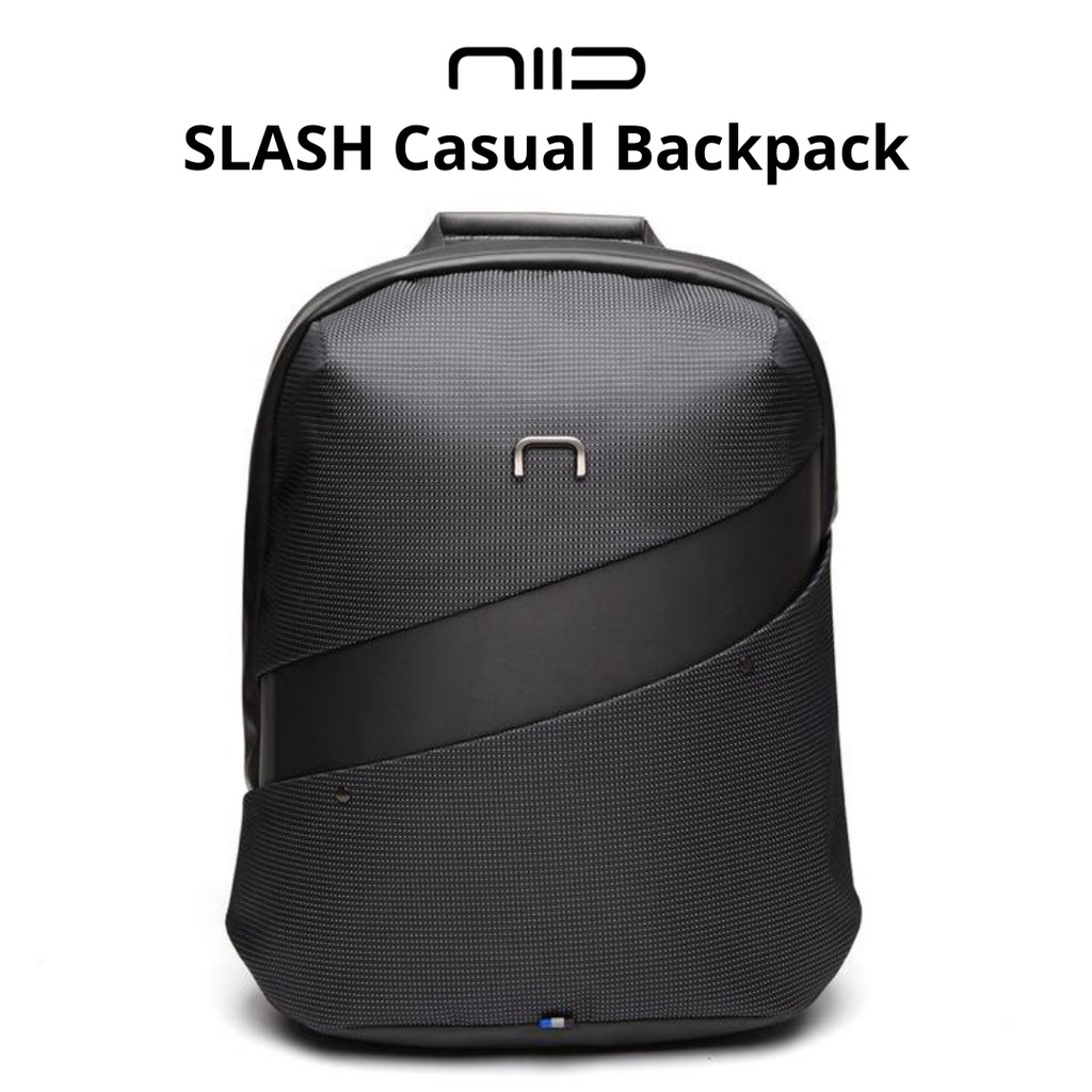 NIID SLASH Lightweight & Waterproof Backpack (Black) | Shopee Singapore