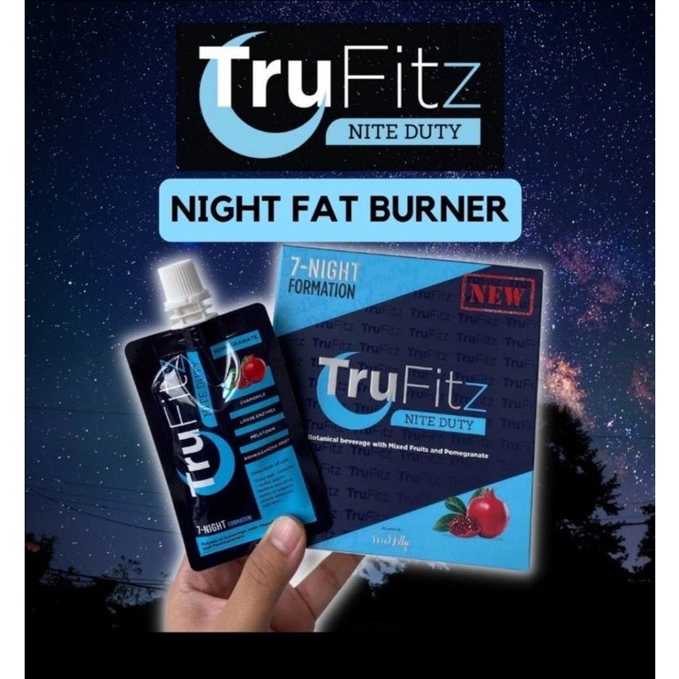 OOS Trufitz Nite Duty 7 Sachets 7 Night Formation Night Fat Burner ...