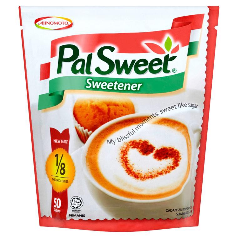 Pal Sweet Sweetener 1 pack (50 sachets) / 1 pack (100 tablets) | Shopee ...