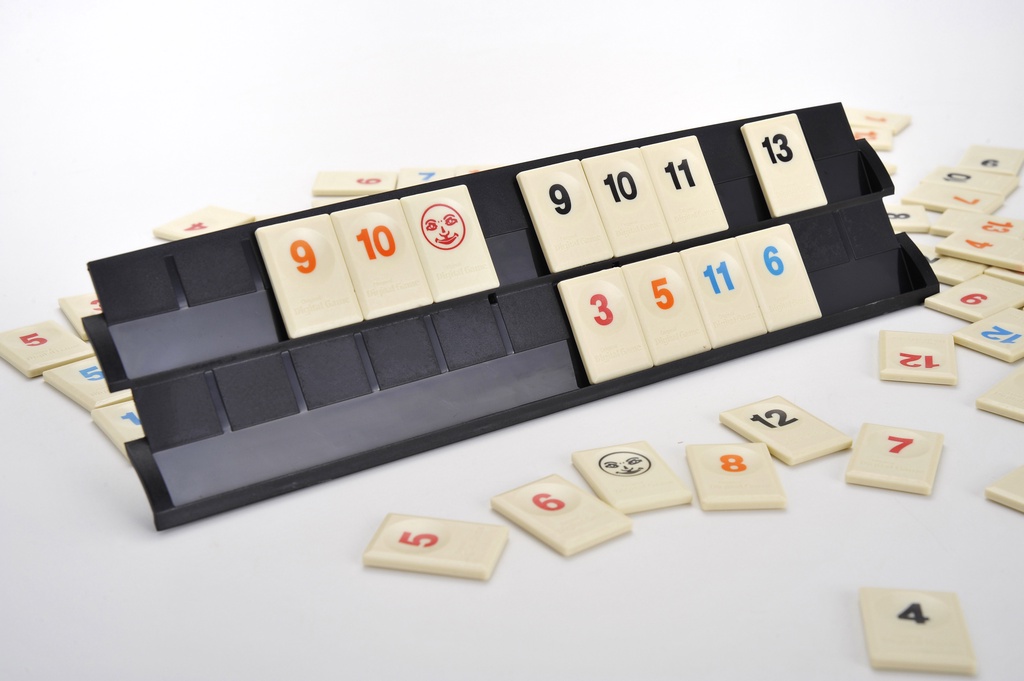 PlayFun Rummy Tile Board Game, Deluxe and Classic, 2 to 6 Players ...