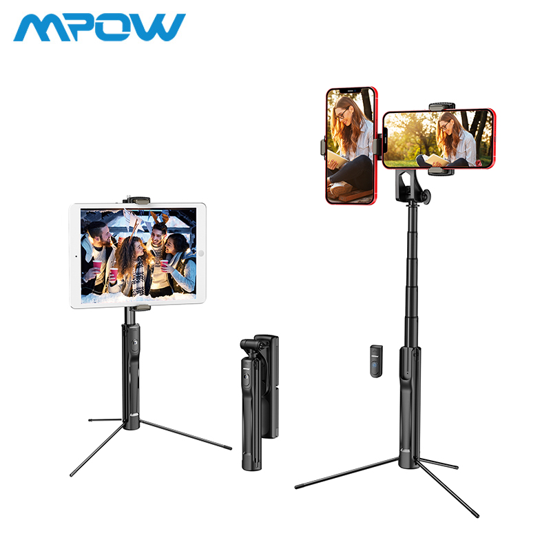 Mpow Pa218 Selfie Stick Tripod 3 In 1 Portable Extendable Phone Tripod