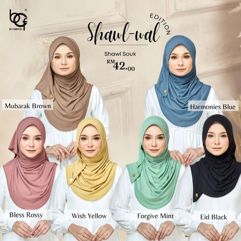 shawl souk by chefiza "Raya Edition" | Shopee Singapore