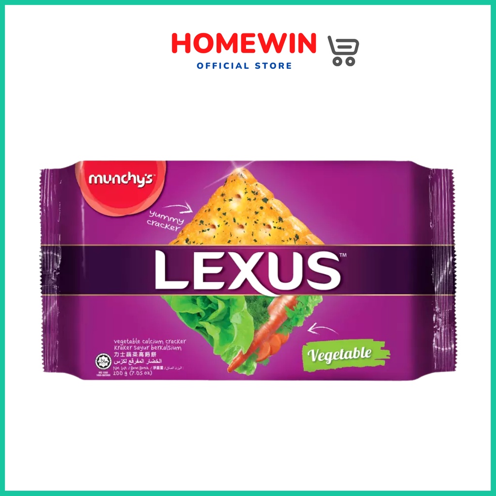 Munchy's Lexus Vegetable Calcium Cracker (200g) | Shopee Singapore