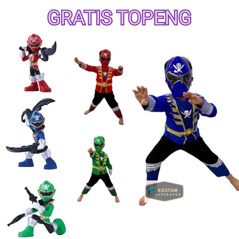 Power RANGERS Costume Clothes Children's Clothes POWER RENJERS Children ...