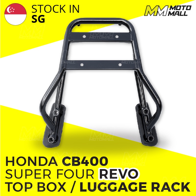 Honda CB400 Super Four Revo Top Box / Luggage Rack | Shopee Singapore