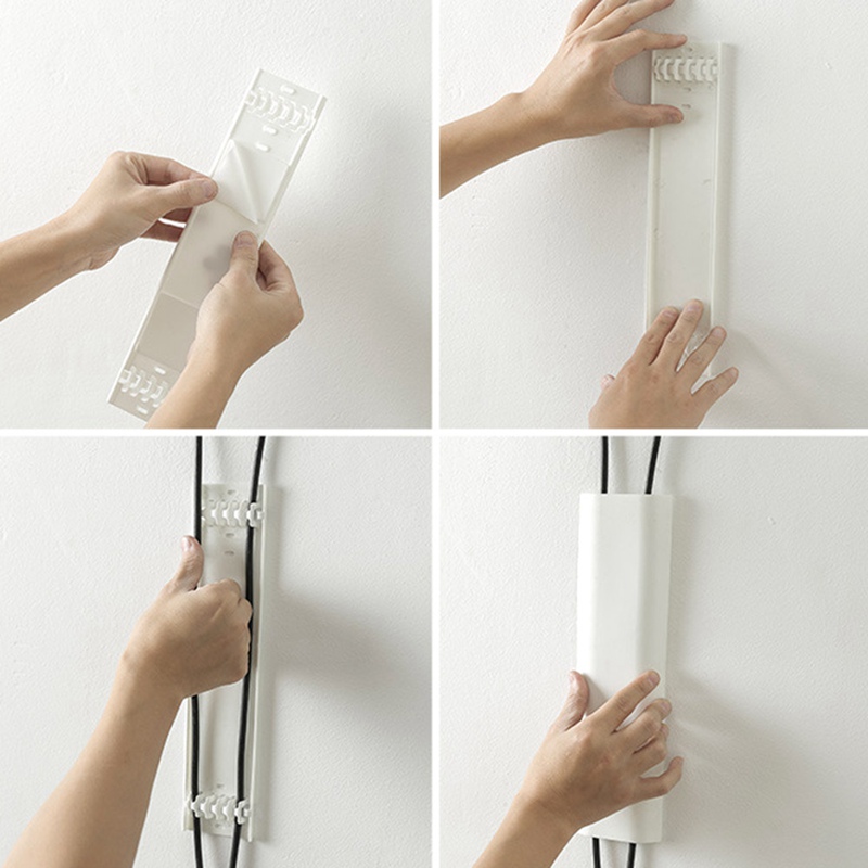 30cm Wire Cover Organizer Wall Cable Duct Channel For Wire Storage ...