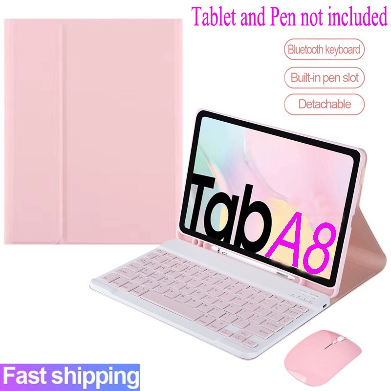 Galaxy Tab A8 Case Keyboard For Samsung Galaxy Tab A8 10.5 2021 SM-X200 ...