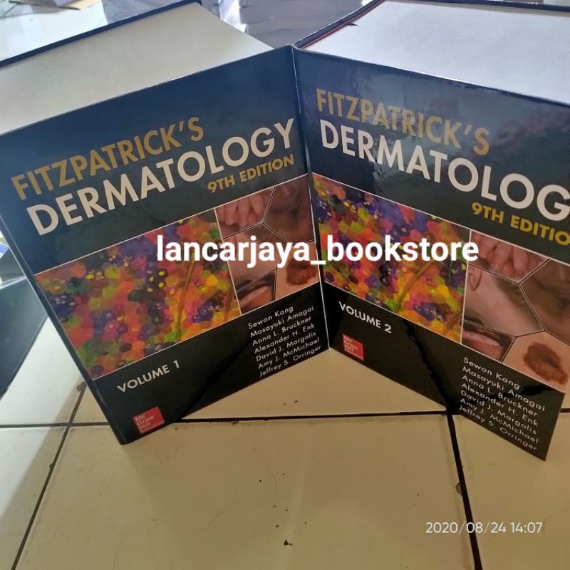 Fitzpatrick's Dermatology by Sewon Kang 9th edition (2 volumes) | Shopee Singapore
