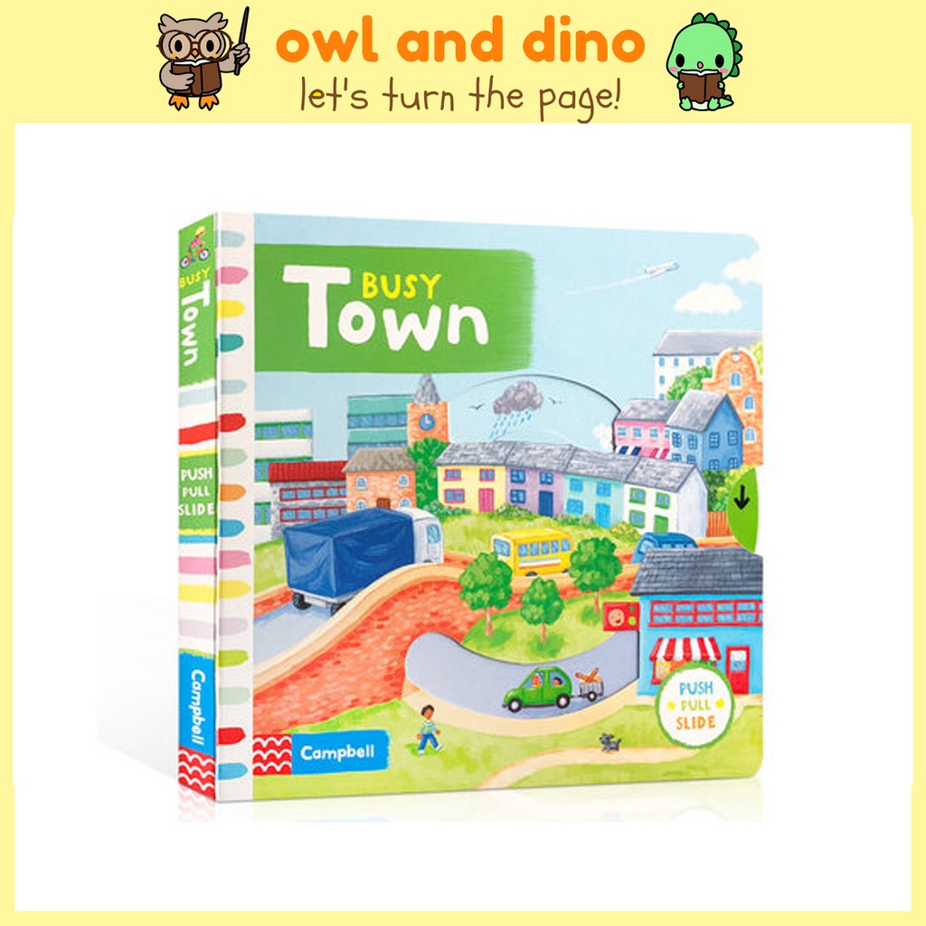 Busy Town (Interactive Boardbook) | Shopee Singapore
