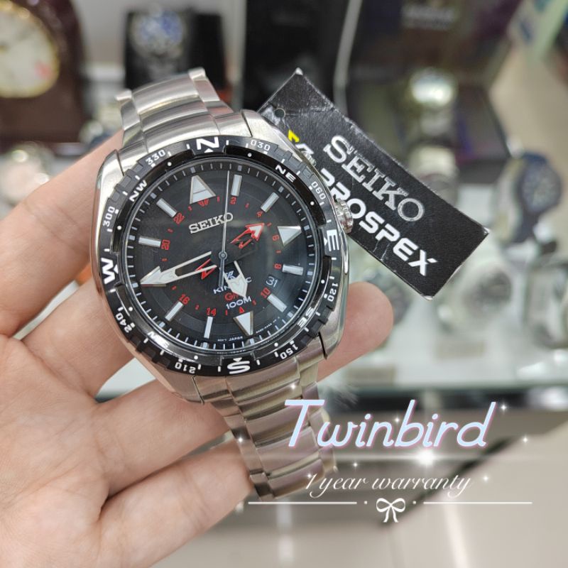 Seiko Prospex Land Kinetic GMT 100M SUN049P1 | Shopee Singapore