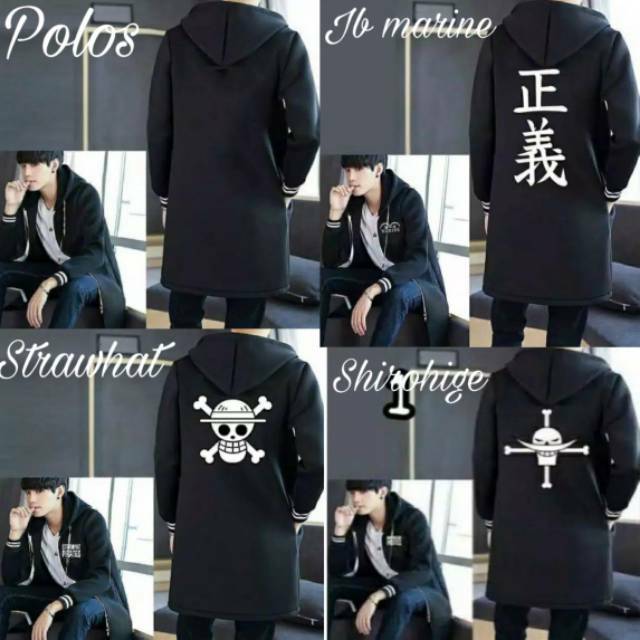 Korean style/marine/one piece/shirohige plain anime robe | Shopee Singapore