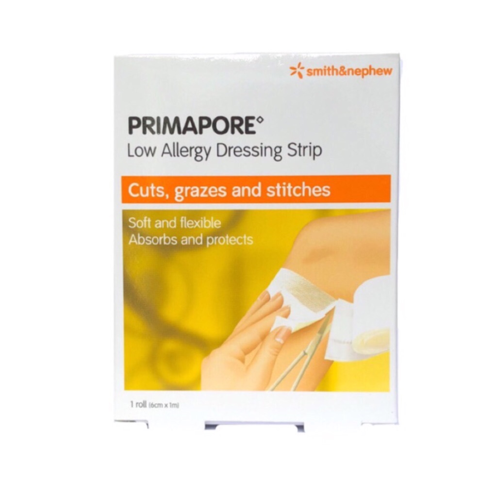 Primapore Low Allergy Dressing Strip (6cm x 1m in 1 roll) | Shopee ...