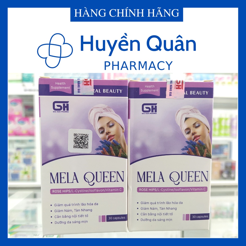 Mela Queen endocrine pills - Supports reducing Slingshotm, freckles ...