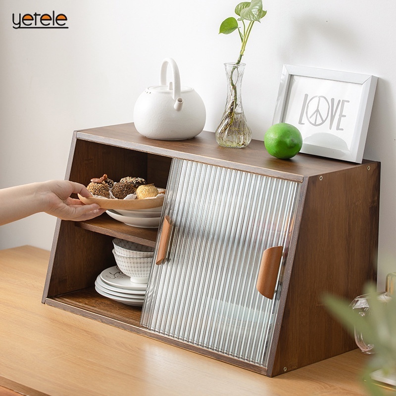 Small Cupboard Kitchen Countertop Sideboard Cabinet Household Mini ...