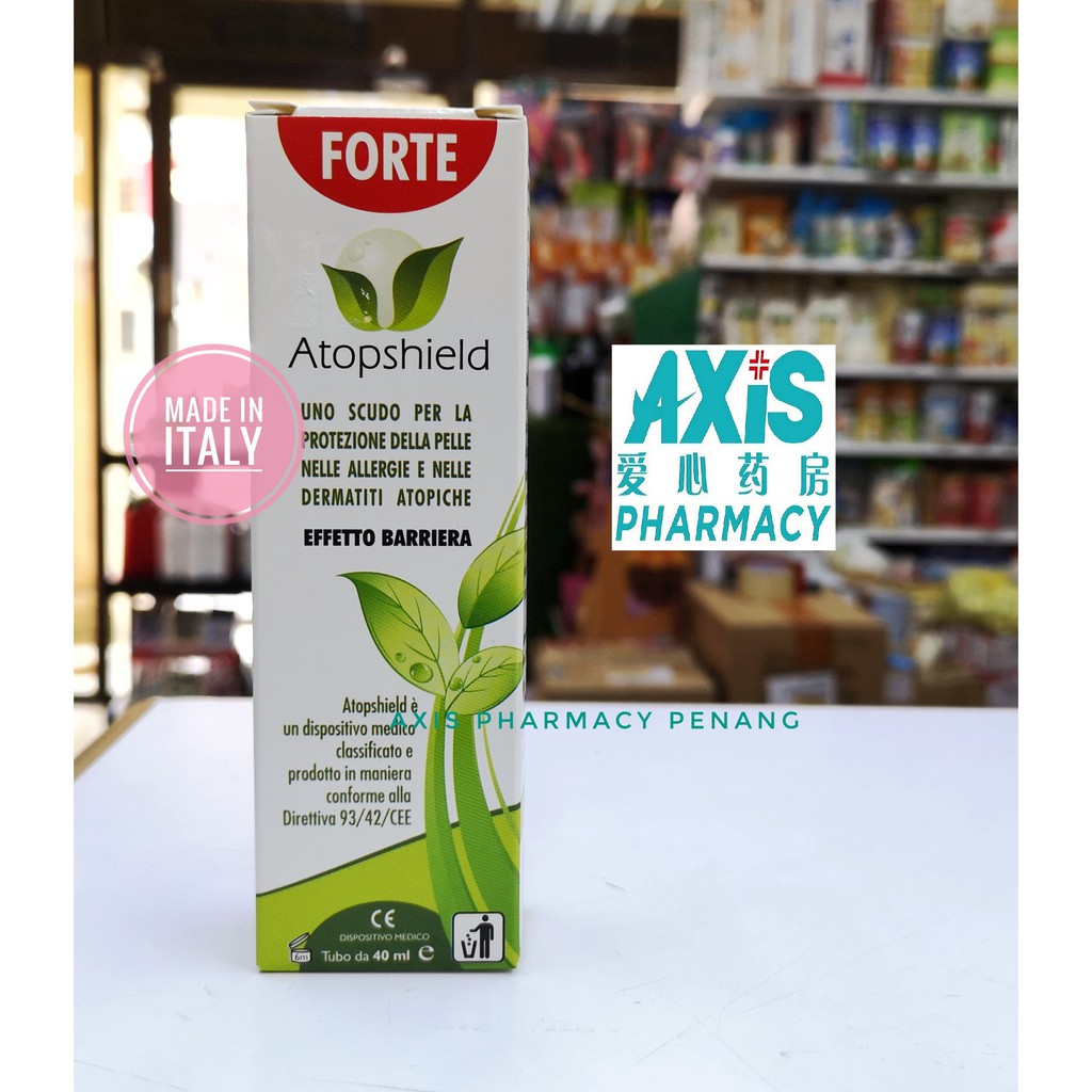 ATOPSHIELD FORTE CREAM 40ML Exp: 07/2025 Atopic dermatitis and Allergy ...