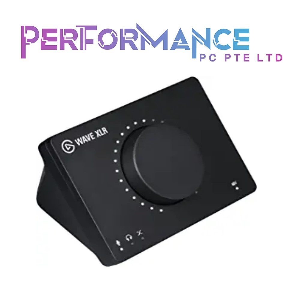 Elgato Wave XLR - Audio Mixer and 75 db Preamp for XLR Mic to USB-C (2 ...