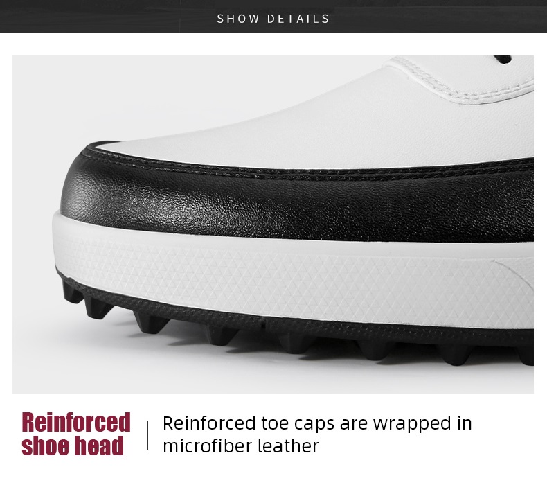 PGM Golf non-slip waterproof leather oxfords men casual sport shoe with ...