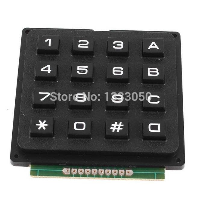 Stamp Keyboard 4x4 Matrix Keypad Module Key Switch Push Button Arduino ...