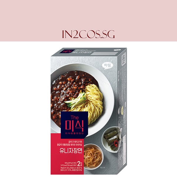 The mishik uni jajangmyeon 297g x 2p /gourmet /Lee Jung Jae/Korean ...