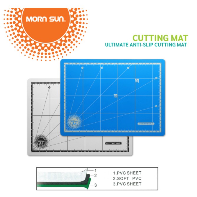 Rubber Cutting Mat A3 And A4 Sizes Are Available In Two Colors Pink And ...