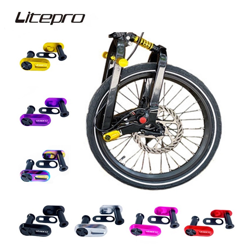 Litepro birdy Bicycle Front Fork Axis Turning Point Aluminum Alloy ...