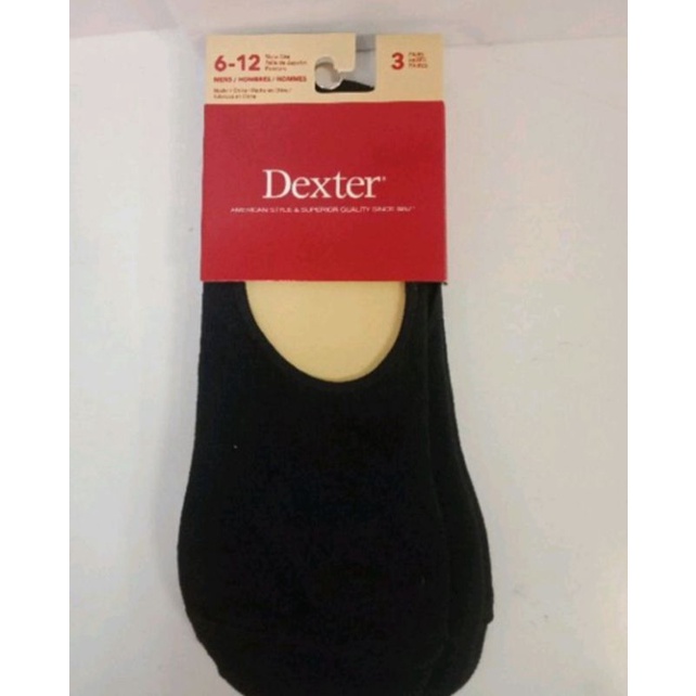 DEXTER MEN'S FOOT SOCKS FROM PAYLESS SHOESOURCE ( 3PAIRS) | Shopee ...