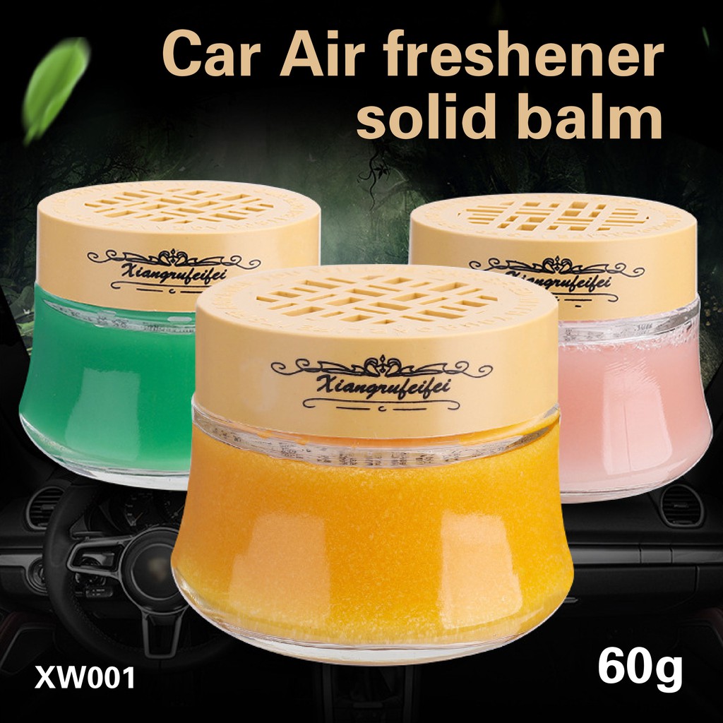 Vintage Car Perfume Auto Solid Balm Air Freshener Gel || aroma gel ...
