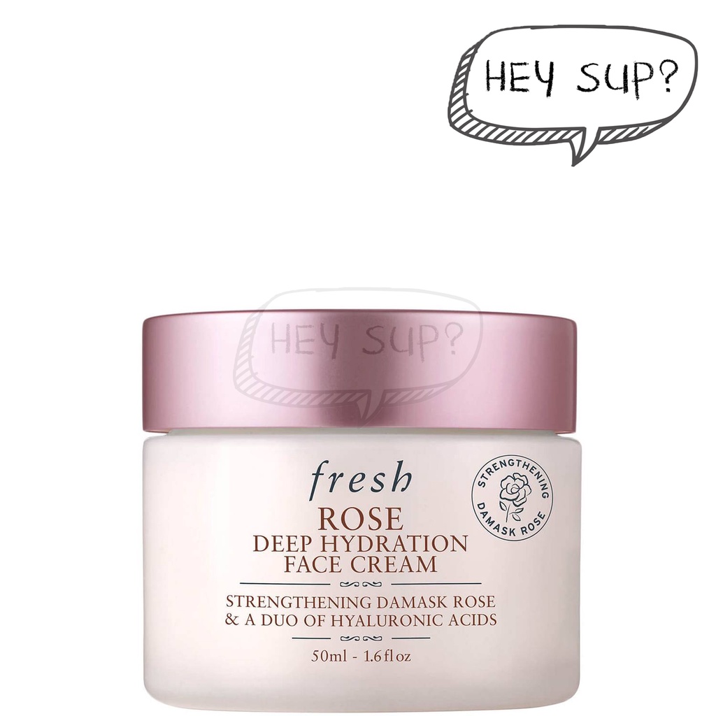 Fresh Rose Deep Hydration Face Cream 50ml | Shopee Singapore