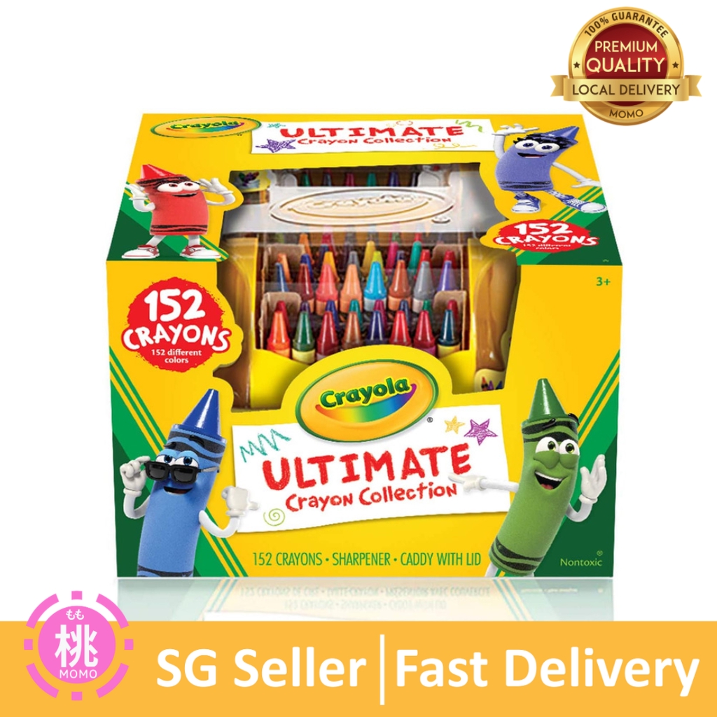 Crayola Ultimate Crayon Collection Coloring Set, Kids Indoor Activities ...