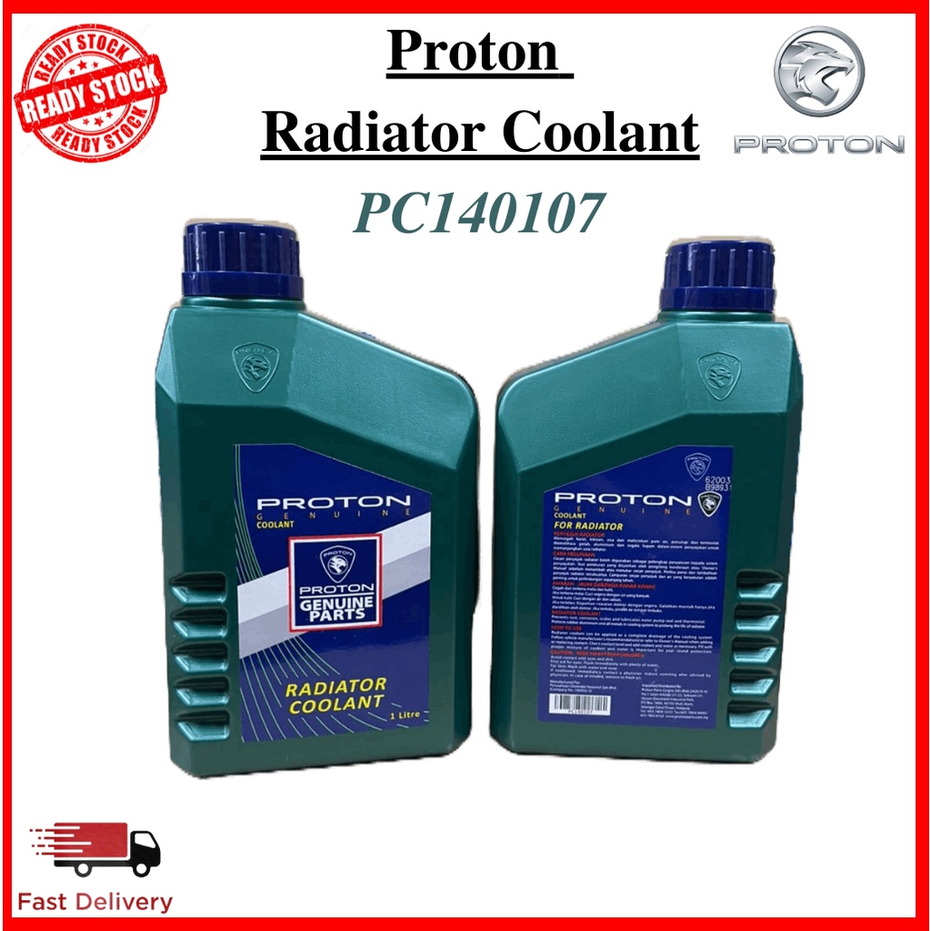 PROTON RADIATOR COOLANT 1LITER (Green) Suitable For All Car Model ...