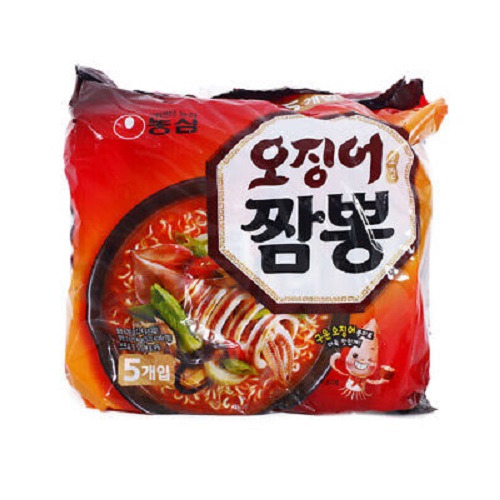 NONGSHIM Squid Champong Noodle Soup 124g [Korean] | Shopee Singapore