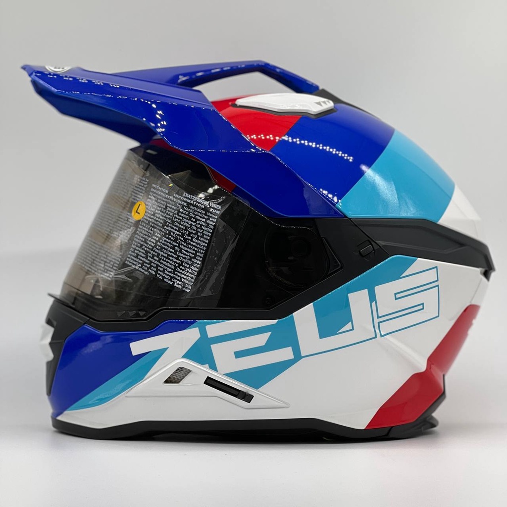 ZEUS ZS913 Pearl White Touring Helmet | Shopee Singapore