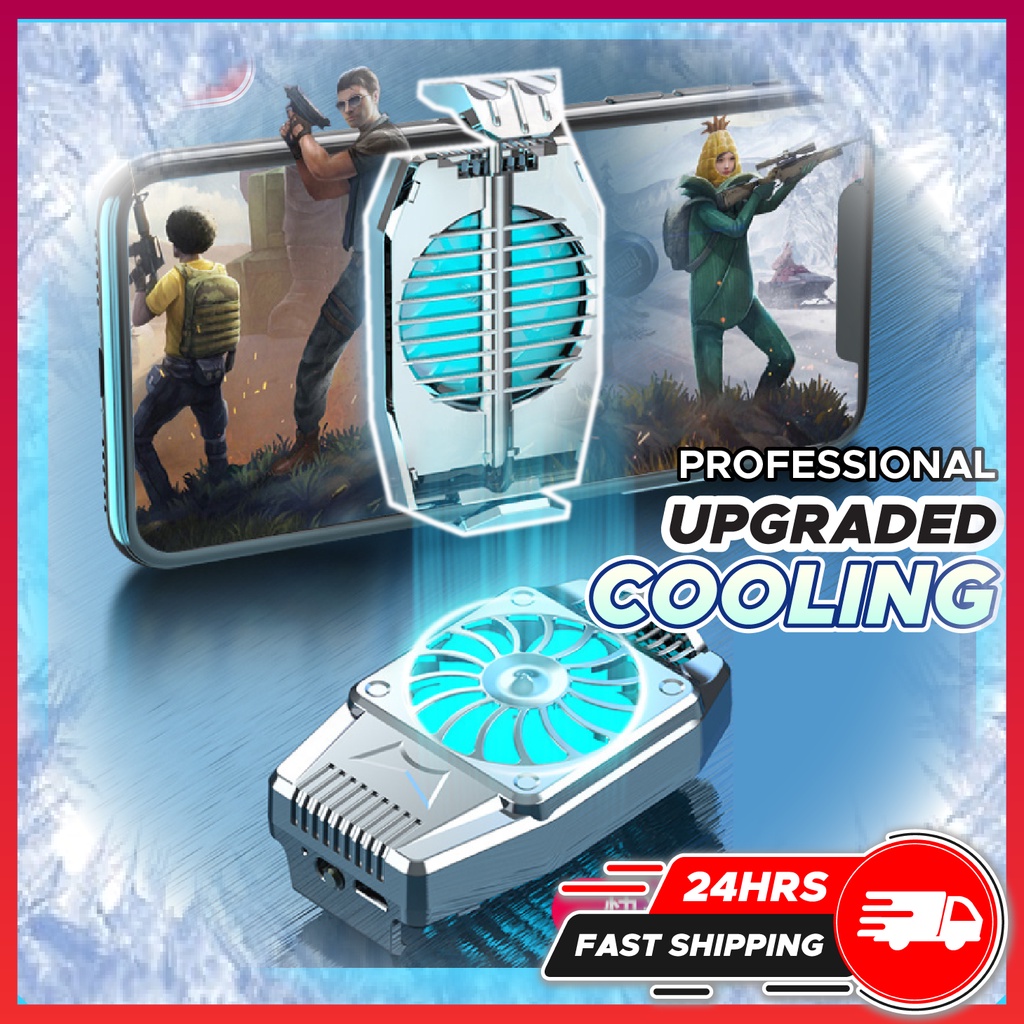 H15 Wireless Phone Cooler Universal Portable Mobile Phone Cooler Gaming ...