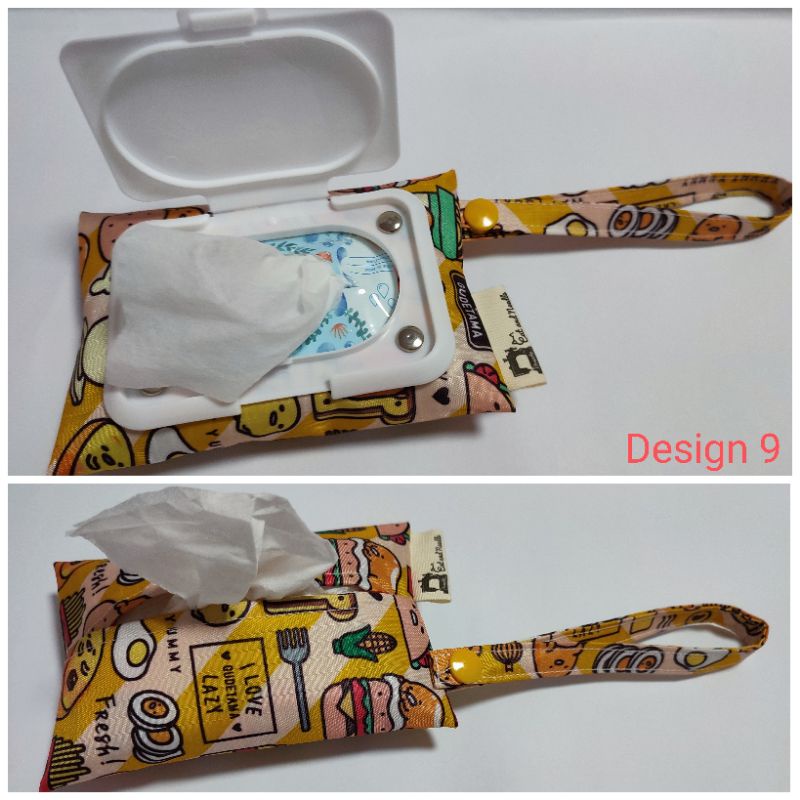 Handmade Waterproof 2in1 Small Wet Tissue Pouch | Shopee Singapore
