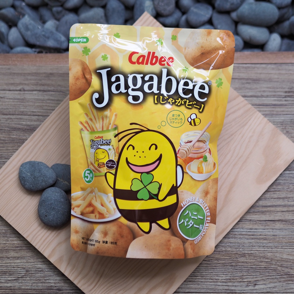 Calbee Jagabee Pouch Honey & Butter - 17g x 5 Packs | Shopee Singapore