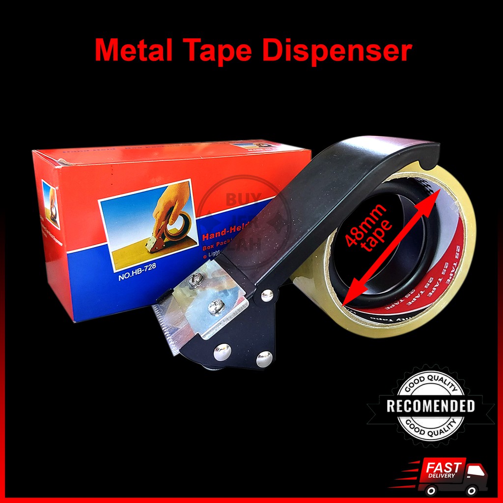 Hand Held Metal OPP Tape Dispenser / Pemegang OPP Tape | Shopee Singapore
