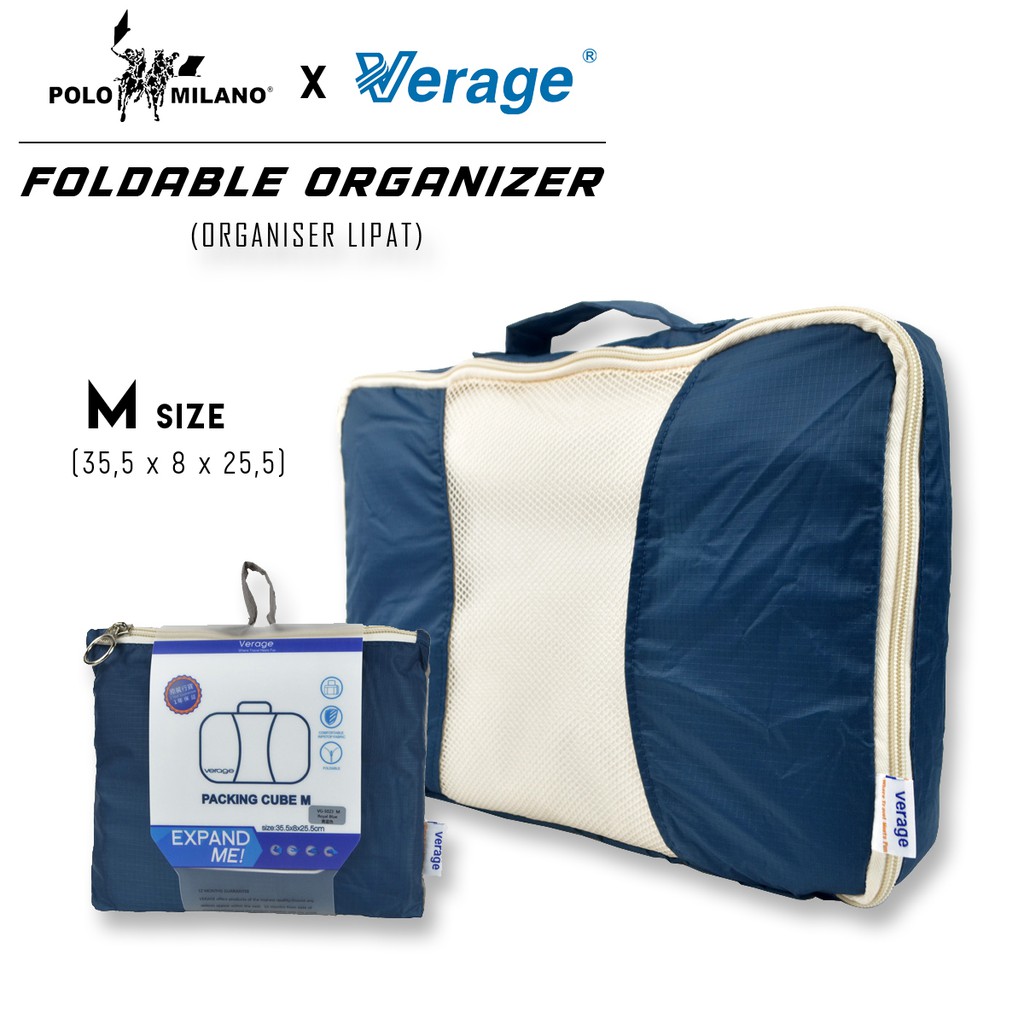 Polo Milano x Verage Foldable Organizer Medium | Shopee Singapore